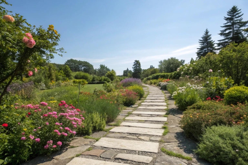 20+ Creative Large Stepping Stones for Walkways