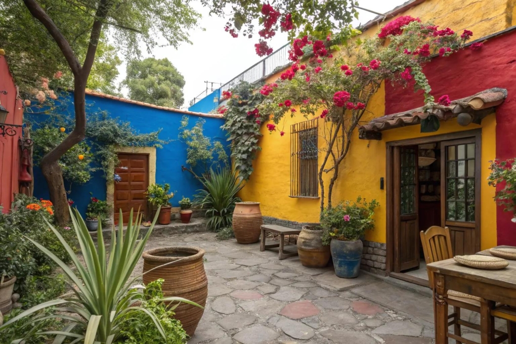 18+ Vibrant Mexican Style Backyard Ideas