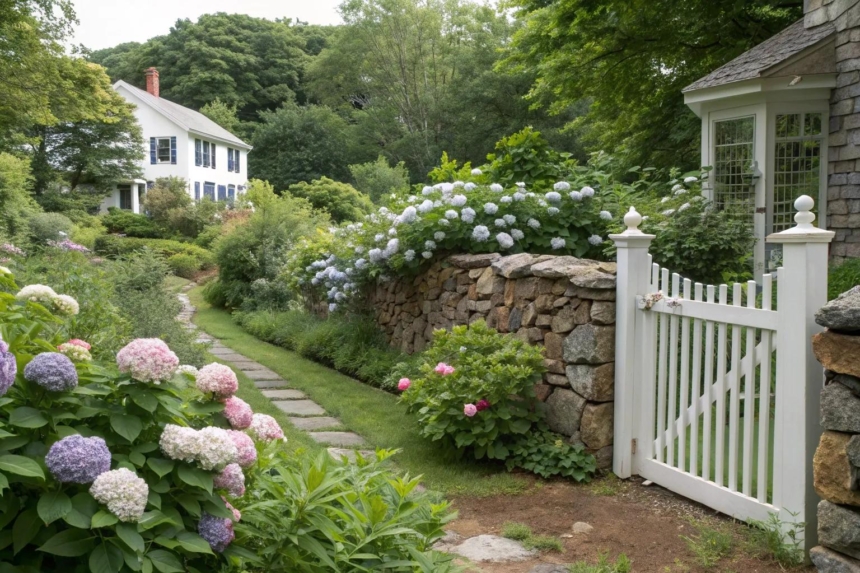 17+ Charming New England Landscaping Ideas
