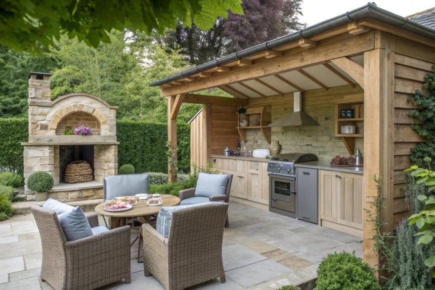 16+ Inspiring Outdoor Kitchen Ideas UK