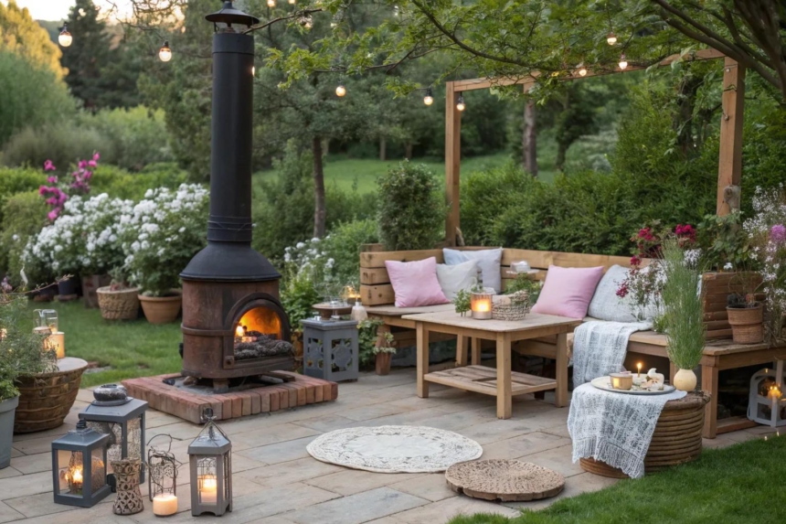19+ Inspiring Outdoor Wood Burner Ideas