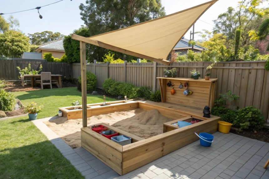 16+ Creative Playground Sandbox Ideas for Kids