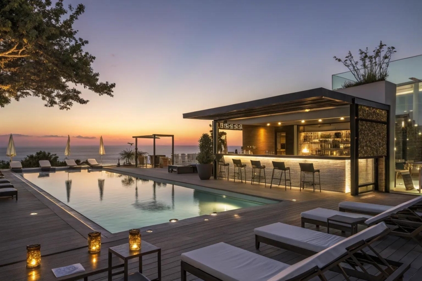 12+ Stylish Pool Bar Design Ideas for Your Backyard