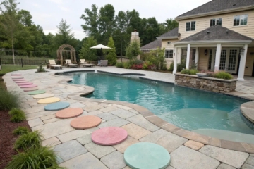 16+ Creative Pool Coping Paint Ideas to Try