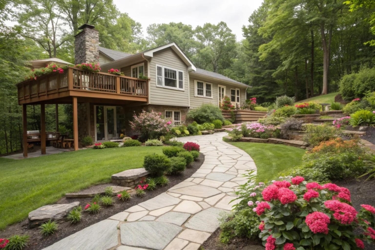 17+ Inspiring Raised Ranch Landscaping Ideas