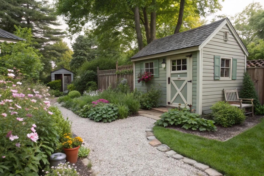 21+ Smart Shed Placement Ideas for Your Backyard