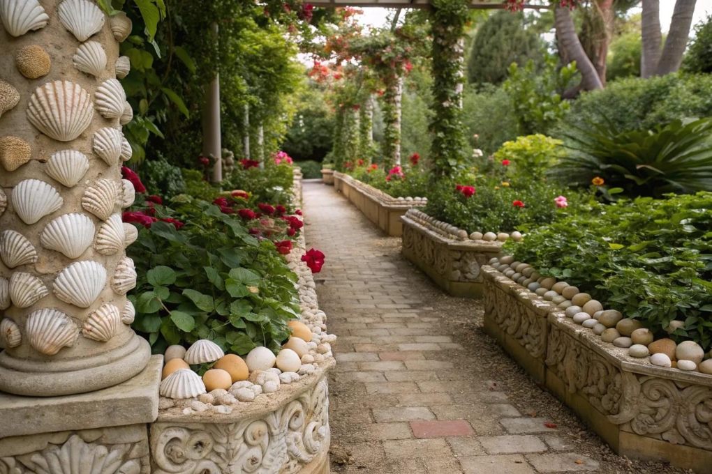18+ Creative Shell Garden Ideas for Your Home