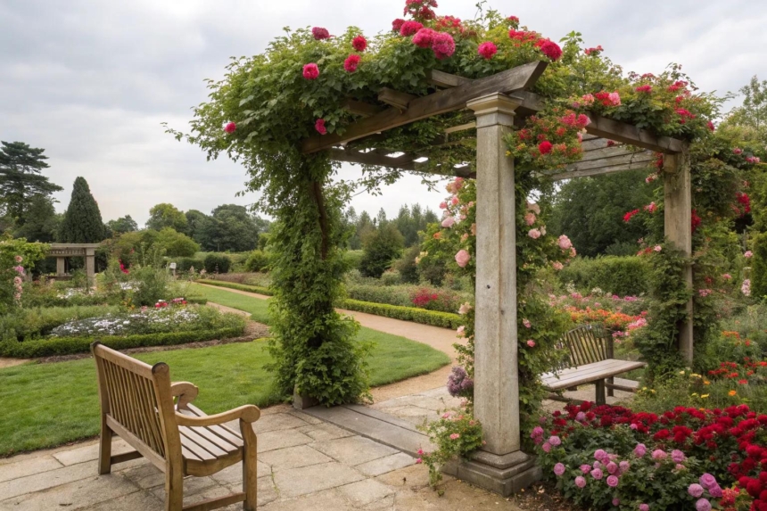 17+ Inspiring Single Post Arbor Ideas