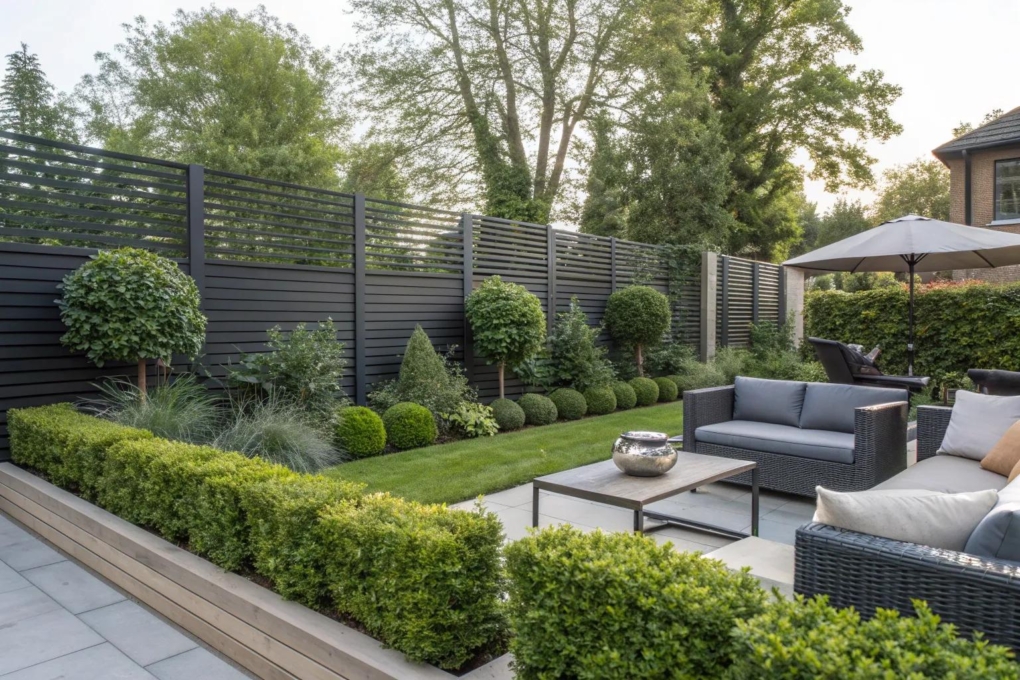 17+ Stylish Slat Fence Ideas for Your Home