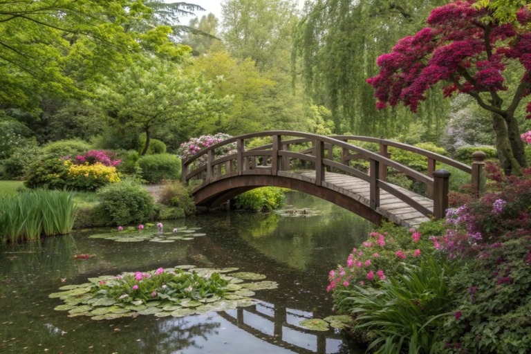15+ Inspiring Garden Bridge Ideas for Your Outdoor Space