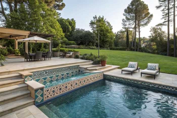 12+ Stylish Pool Step Tile Ideas to Transform Your Space