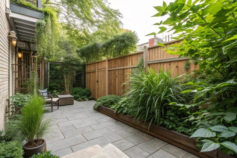 18+ Creative Townhouse Patio Privacy Ideas