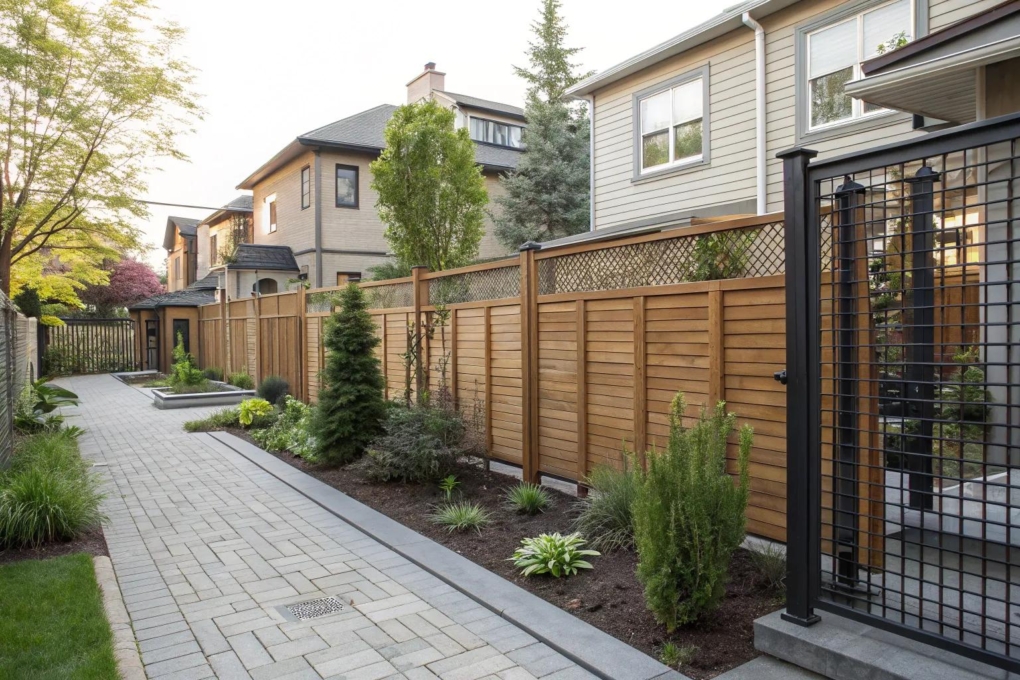 16+ Creative Trellis on Fence Ideas