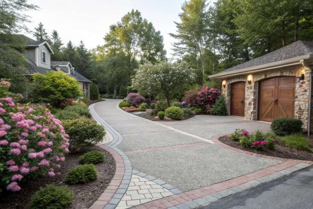 14+ Inspiring Types of Driveway Ideas