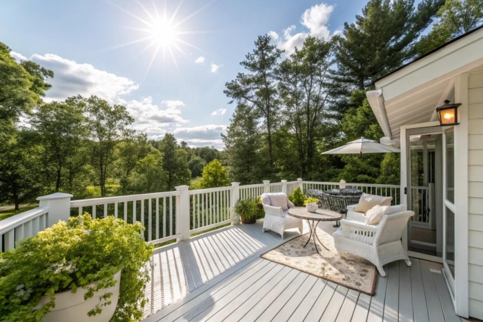18+ Stylish White Decks Ideas to Transform Your Space