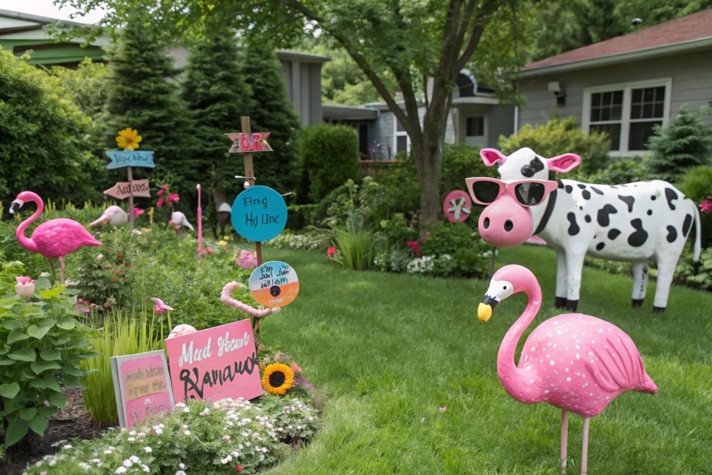 16+ Creative Yard Flocking Ideas to Transform Your Space