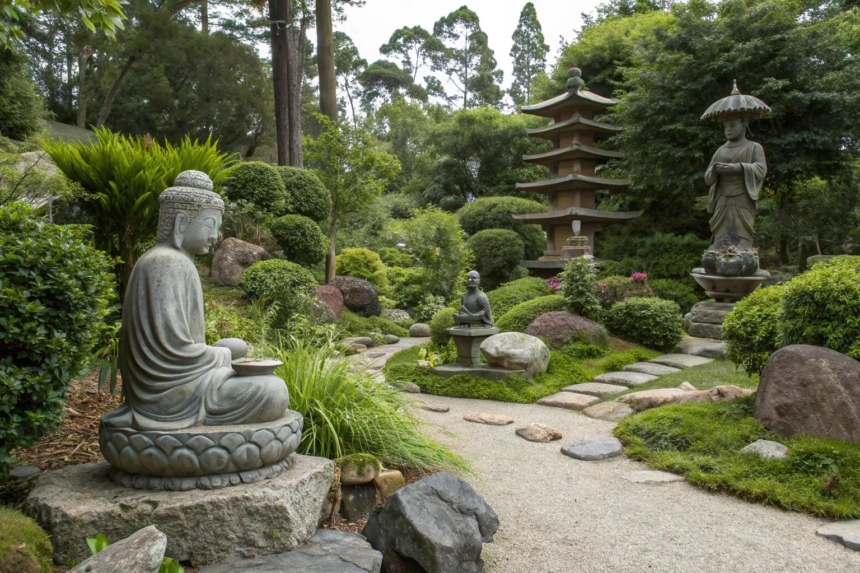 17+ Tranquil Zen Garden Statue Ideas