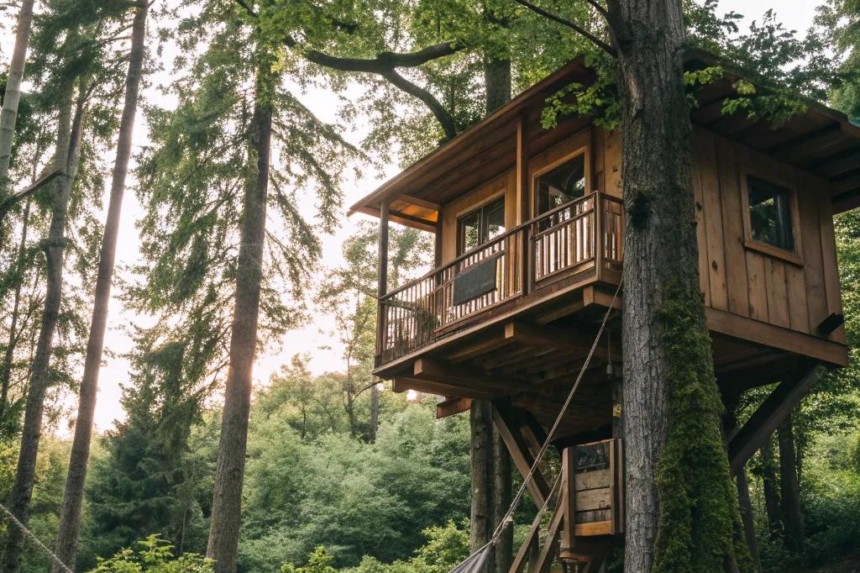 9+ Inspiring Tree House Ideas for Your Backyard
