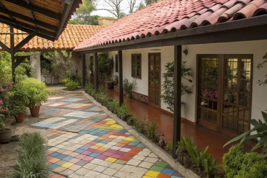 3+ Stylish L-Shaped Patio Roof Design Ideas