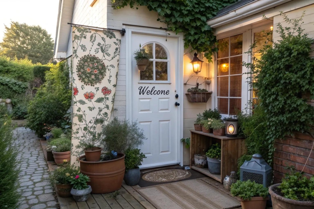 13+ Creative Back Door Cover Ideas
