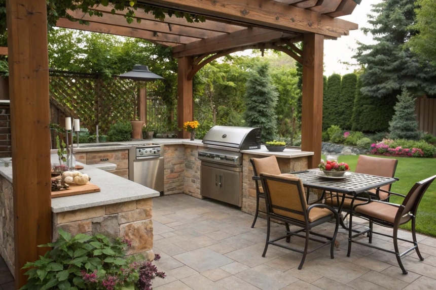 17+ Stylish Back Porch Kitchen Ideas