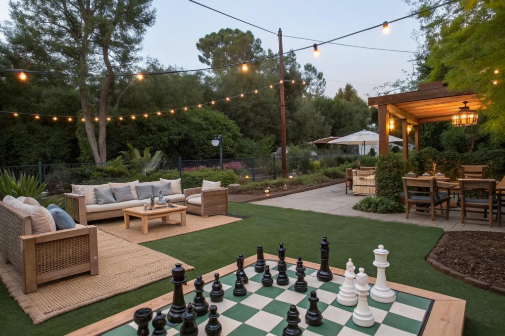 16+ Creative Backyard Game Area Ideas