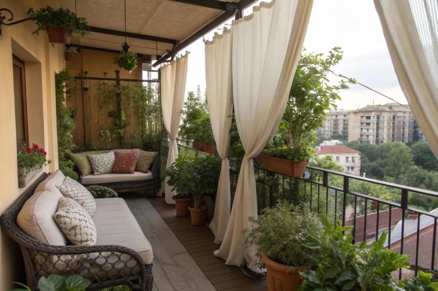 16+ Creative Balcony Privacy Screen Ideas