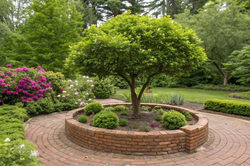 15+ Creative Brick Ideas for Trees