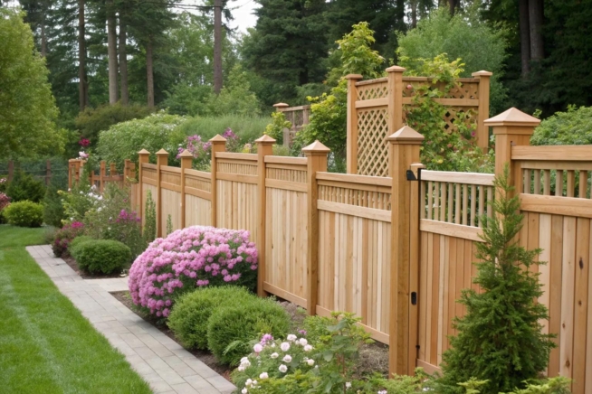 16+ Inspiring Cedar Fence Ideas for Your Home