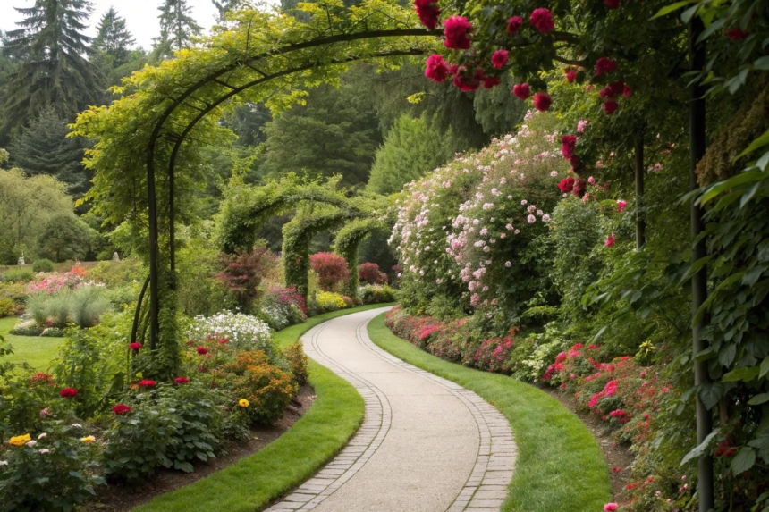 16+ Inspiring Curved Walkway Ideas for Your Home