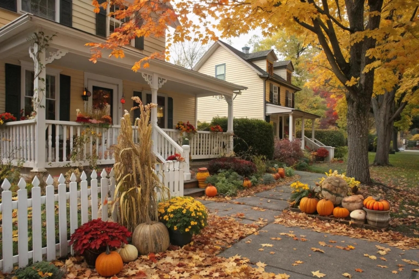 19+ Cozy Fall Yard Decor Ideas to Transform Your Space