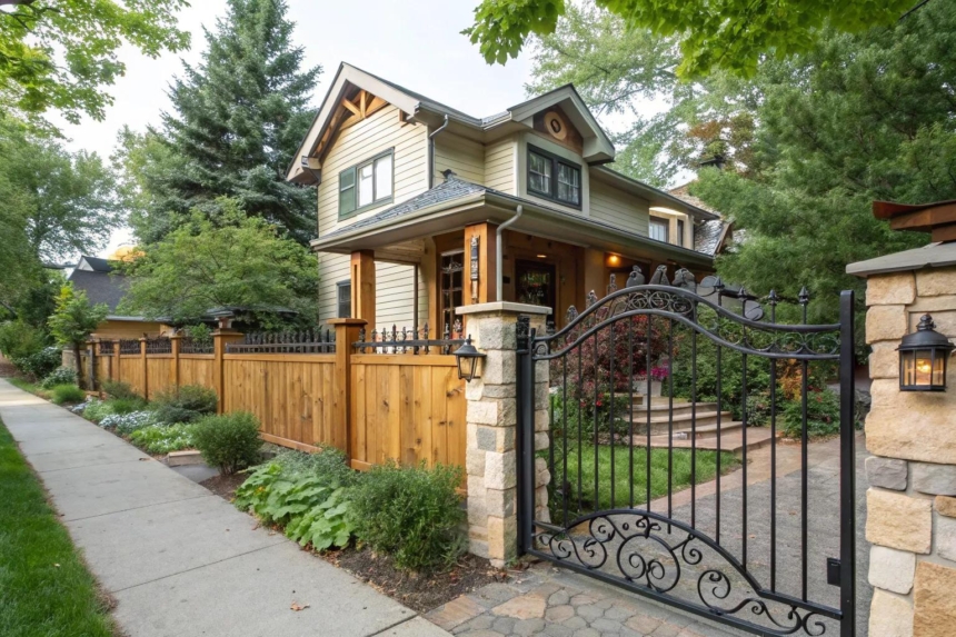 15+ Creative Fence Entryway Ideas to Refresh Your Home