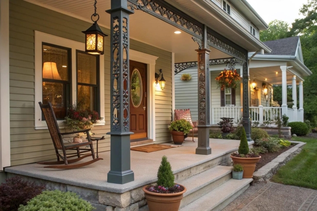 20+ Inspiring Front Porch Post Ideas for a Cozy Welcome
