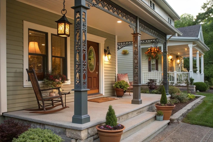 20+ Inspiring Front Porch Post Ideas for a Cozy Welcome