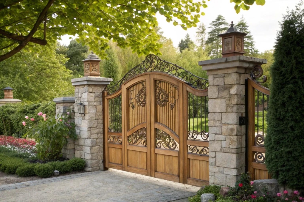 15+ Stunning Bamboo Gate Design Ideas