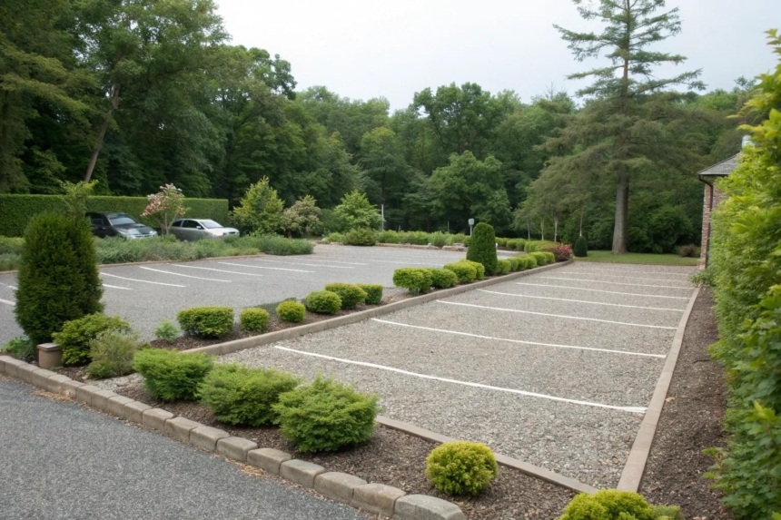 18+ Creative Gravel Parking Lot Ideas