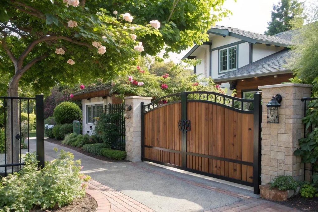 21+ Smart Inexpensive Driveway Gate Ideas