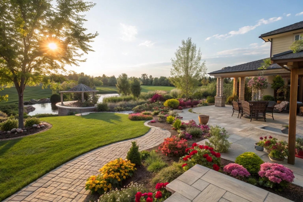 14+ Inspiring Landscape Ideas for Large Backyards