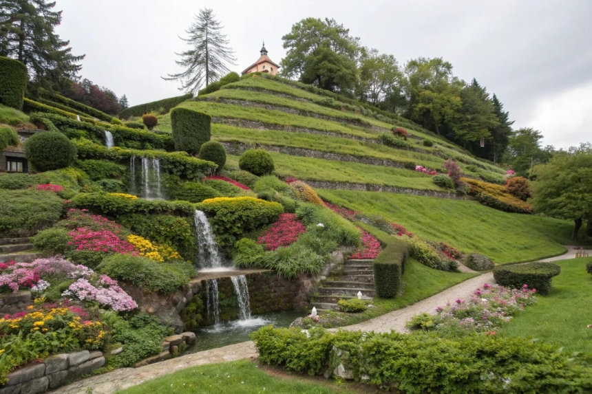 17+ Creative Landscaping Ideas for a Hill