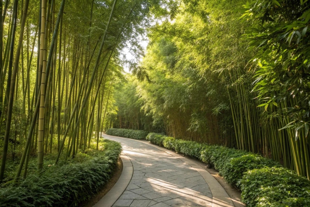 17+ Inspiring Landscaping Ideas with Bamboo