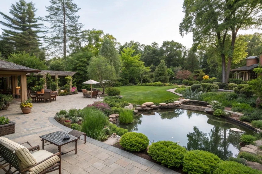 18+ Inspiring Large Backyard Ideas for Your Home