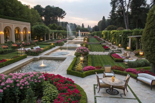 19+ Inspiring Luxury Garden Design Ideas