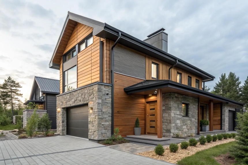 11+ Stylish Modern Exterior Cladding Ideas