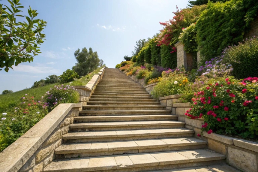 21+ Stylish Outdoor Stairs for Landscaping Ideas