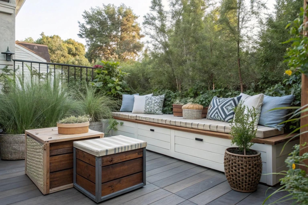 19+ Smart Patio Cushion Storage Ideas