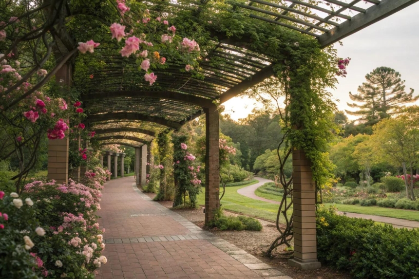 19+ Inspiring Pergola Walkway Ideas for Your Garden