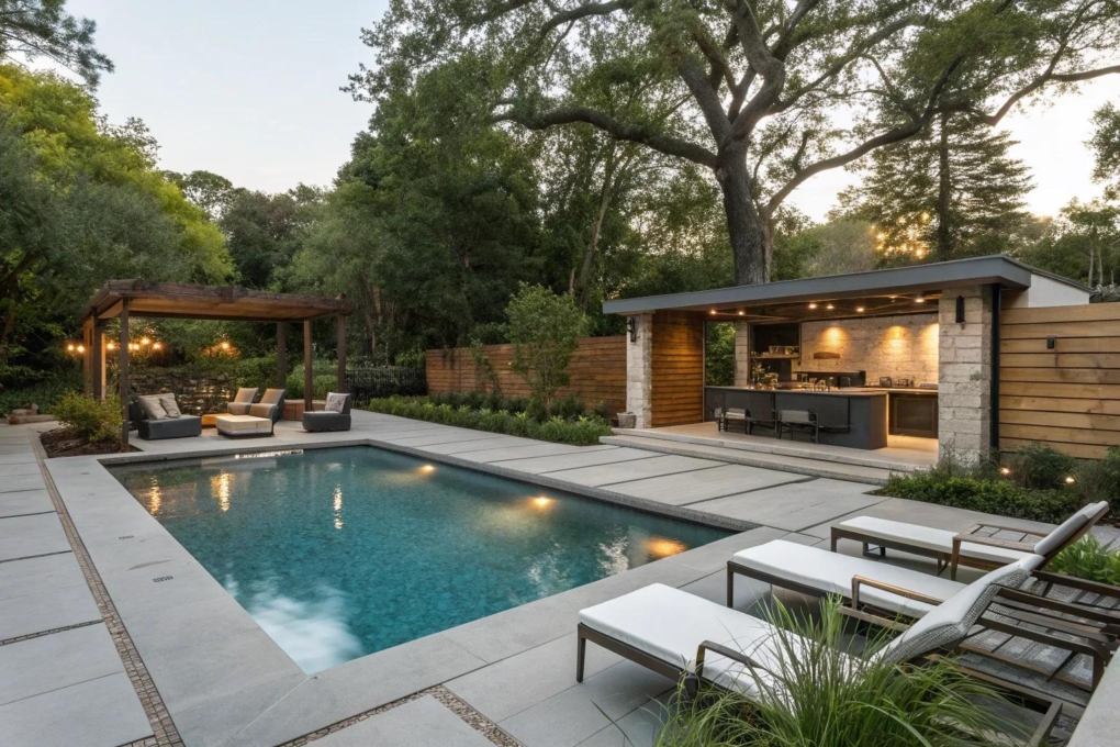 21+ Inspiring Small Backyard Lap Pool Ideas