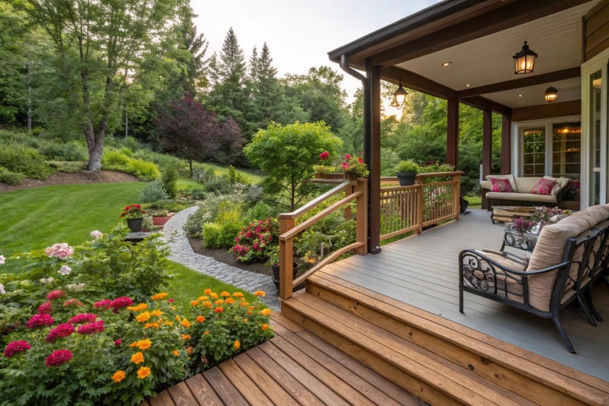 17+ Stylish Porch Decks with Ramps Ideas