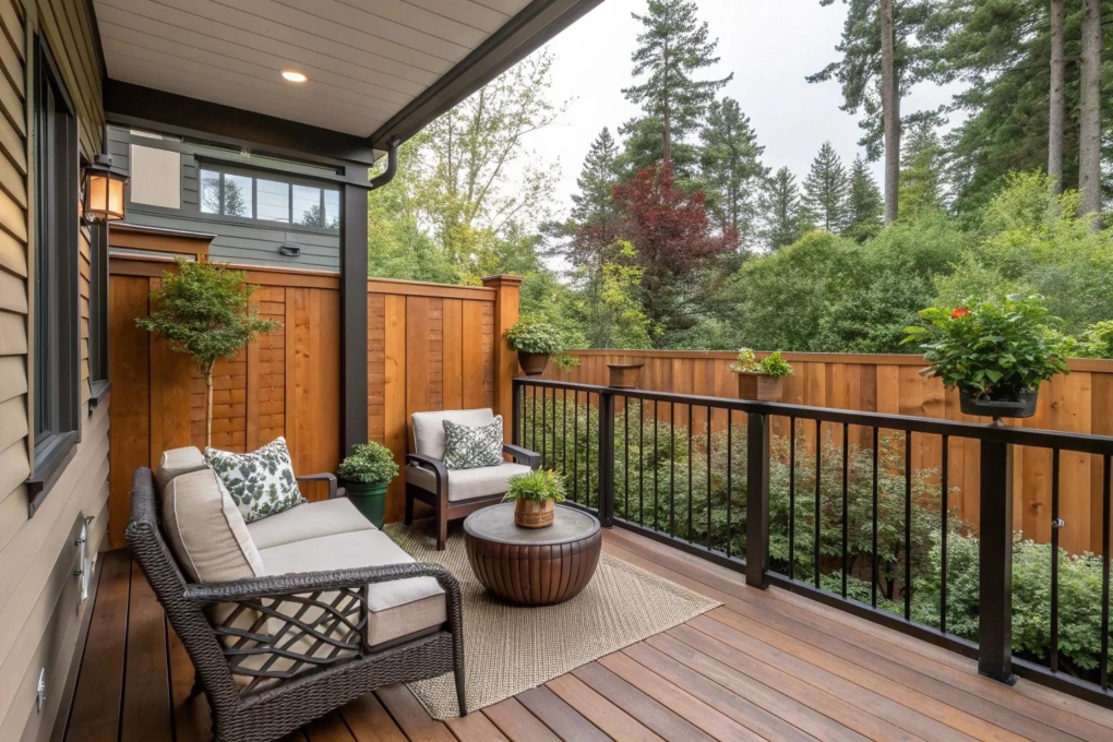 17+ Stylish Privacy Deck Railing Ideas
