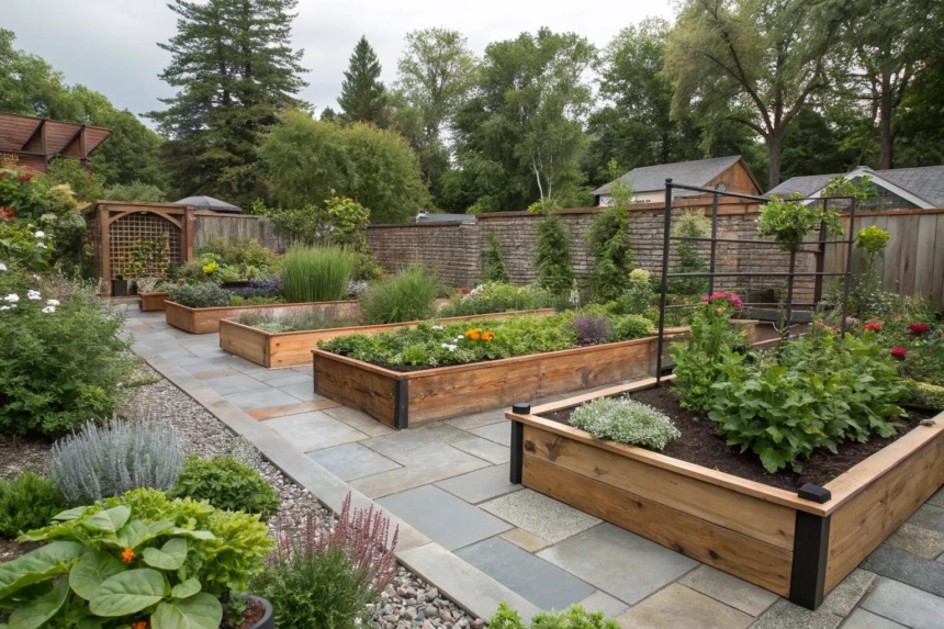 Ideas For Raised Bed Borders
